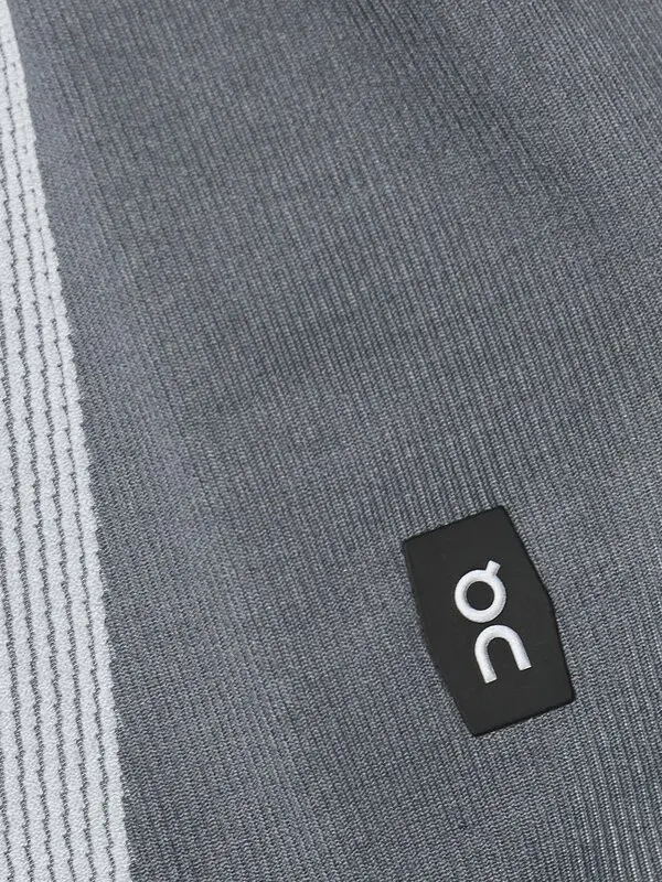 On Studio Ribbed Stretch Recycled Shorts - Gray