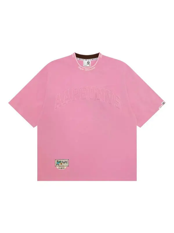 AAPE BY *A BATHING APE® Logo-embossed T-shirt