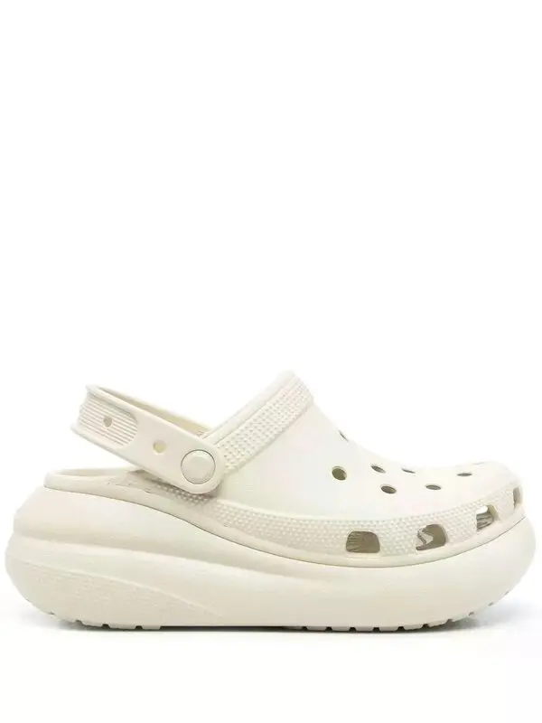 CROCS Ankle-strap Sliders - Neutrals