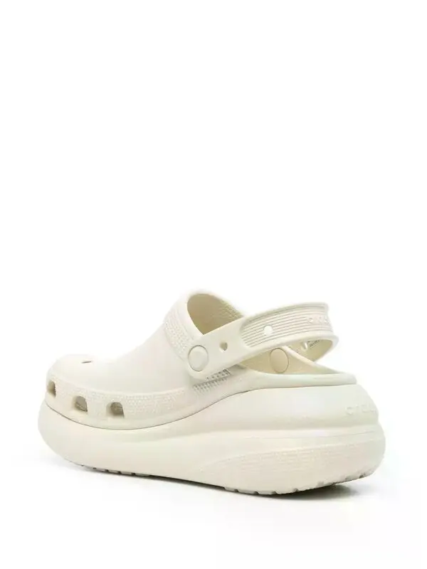 CROCS Ankle-strap Sliders - Neutrals