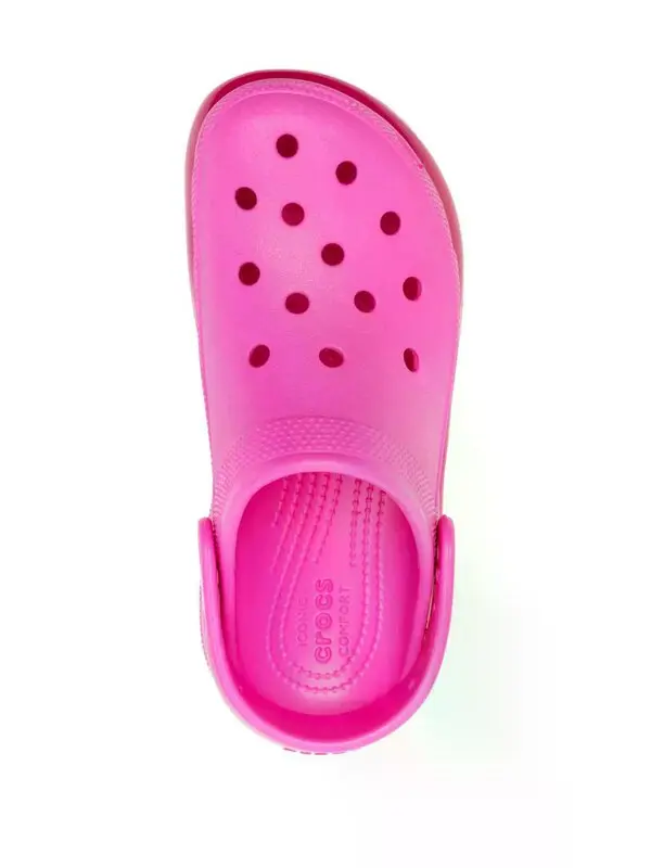 CROCS Classic Mega Crush Mules - Pink