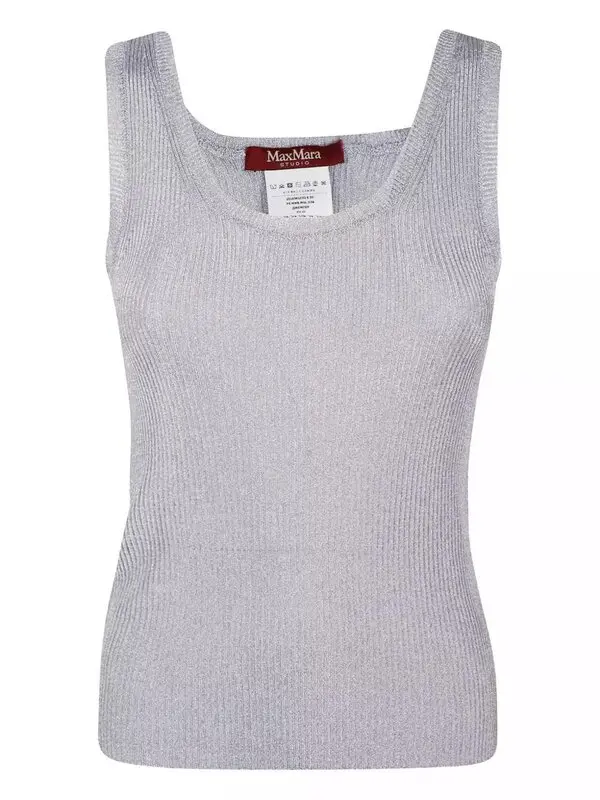 Max Mara Ribbed-knit Tank Top