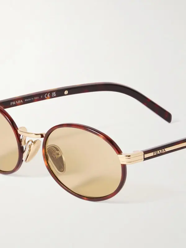 Prada Oval-frame Sunglasses