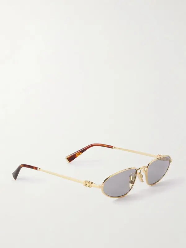 Miu Miu Oval-frame Sunglasses