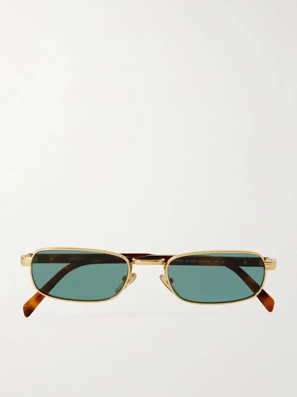 Prada Rectangle-frame Sunglasses - Tortoiseshell