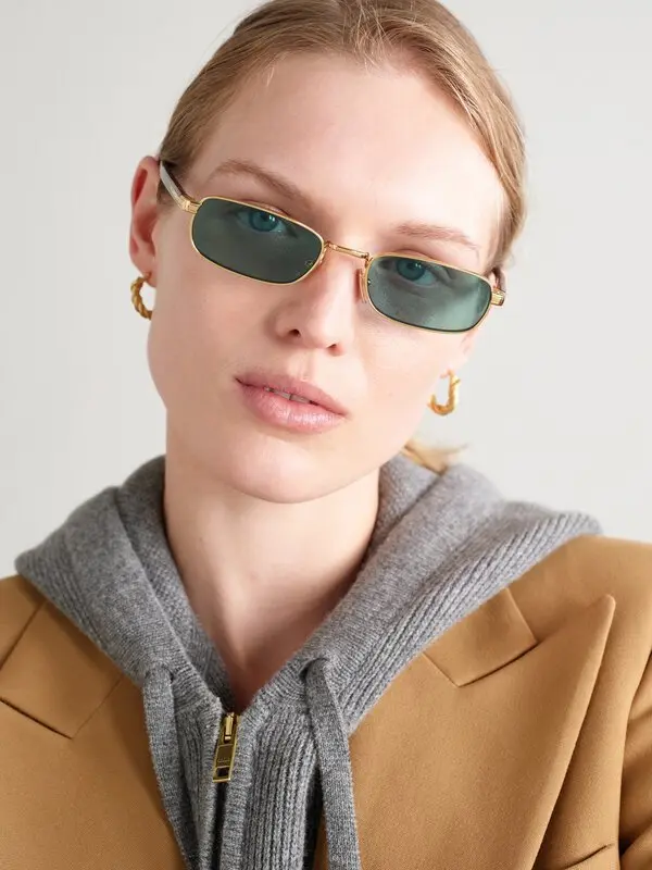 Prada Rectangle-Frame Sunglasses In Tortoiseshell - 50% Off  display picture 1