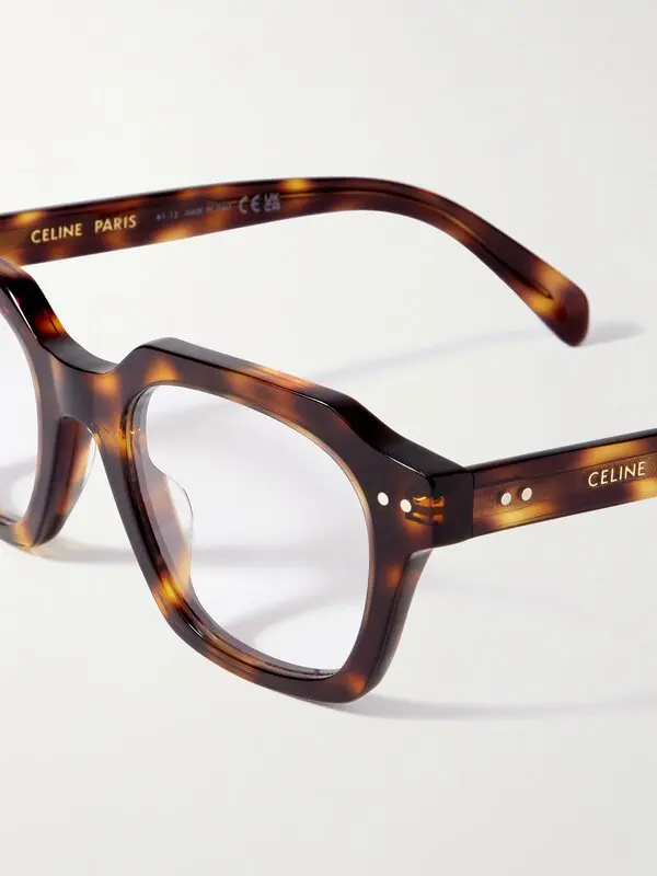 Celine Square-frame Acetate Optical Glasses