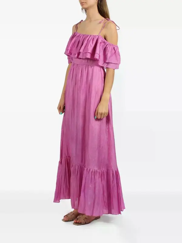 THE ROSE IBIZA Silk Maxi Dress