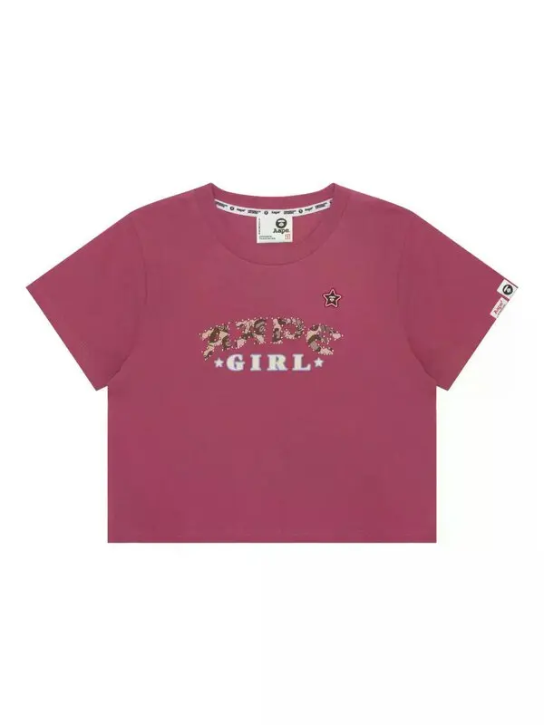 A BATHING APE Aape * Graphic Star-print T-shirt