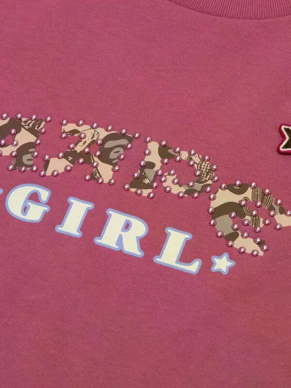 A BATHING APE Aape * Graphic Star-print T-shirt