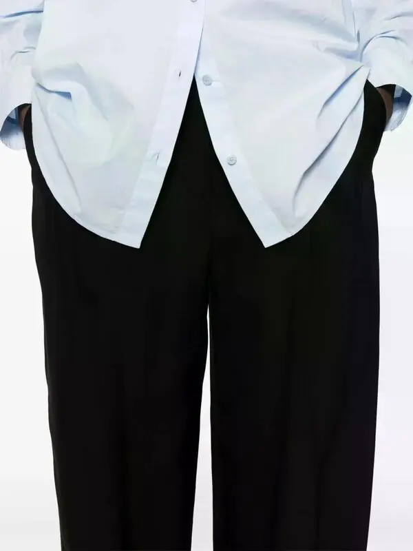 TOTEME Double-pleat Trousers - Black