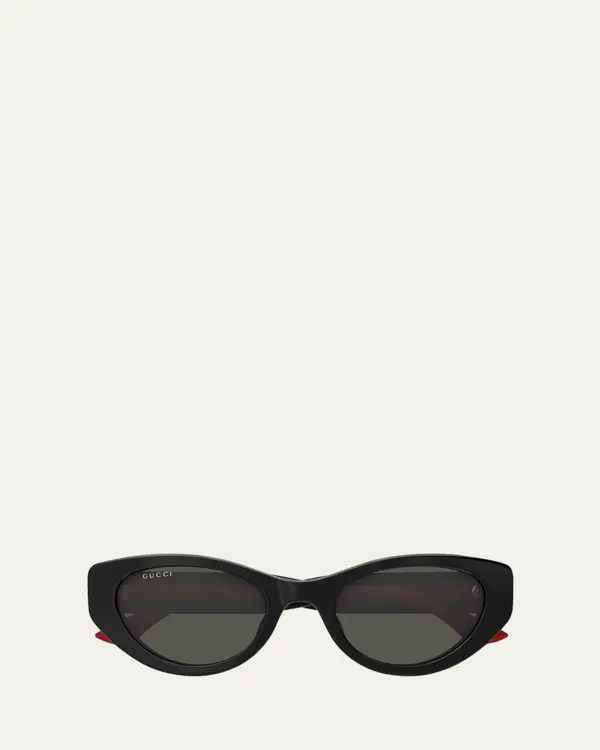 Gucci Cat-eye Recycled Acetate Sunglasses