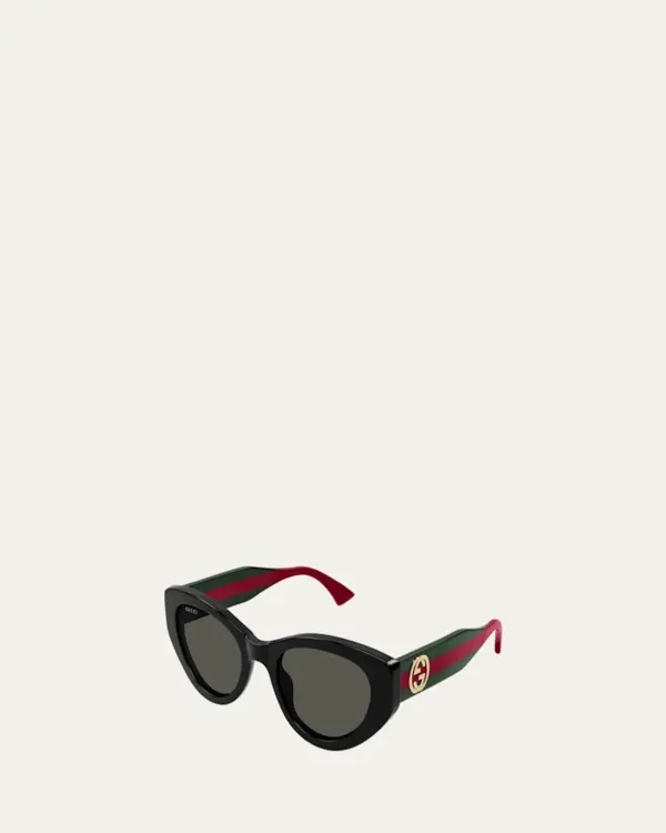 Gucci Cat-eye Recycled Acetate Sunglasses