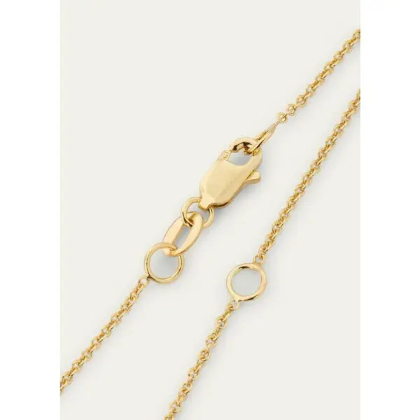 SYDNEY EVAN 14k Yellow Diamond O-ring Charm