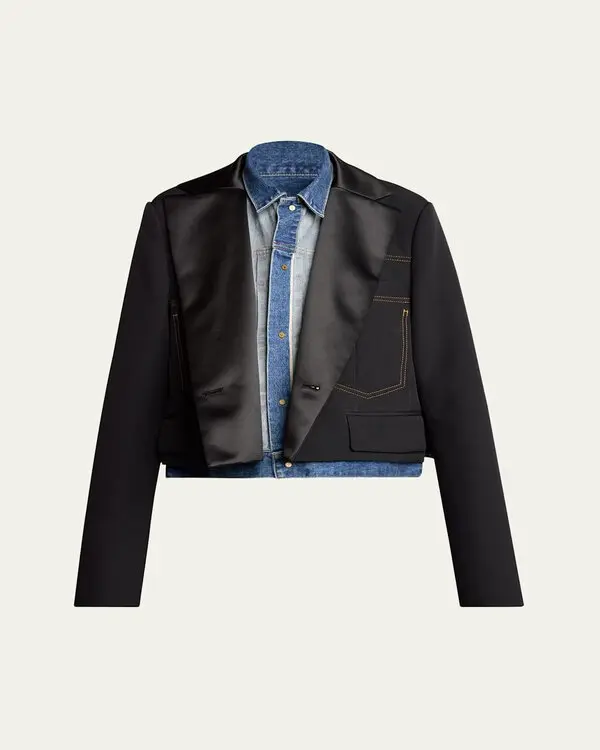 Sacai Layered Denim Jacket