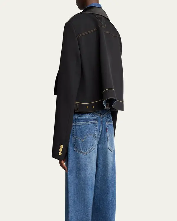 Sacai Layered Denim Jacket