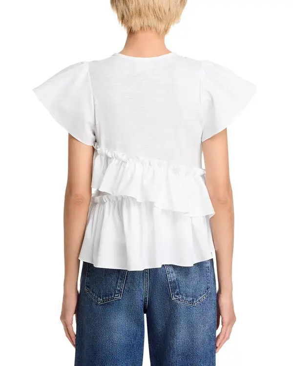 Cinq À Sept Jaipur Ruffle Top