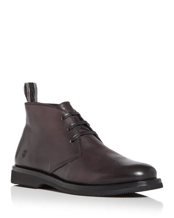 John Varvatos Varick Chukka Boots In Black - 30% Off  display picture 1
