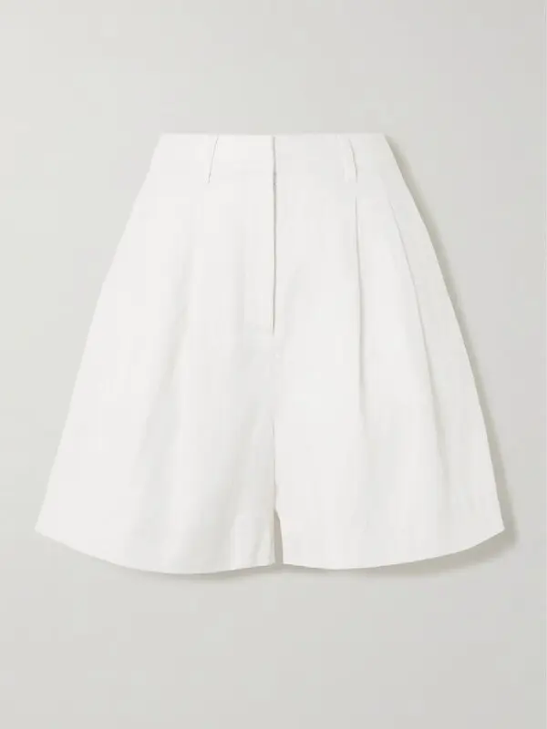 Posse Marchello Pleated Bermuda Shorts