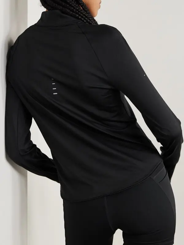 Nike Swift Dri-fit Half-zip Top - Black