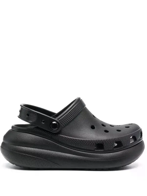 CROCS Classic Crush Clogs - Black