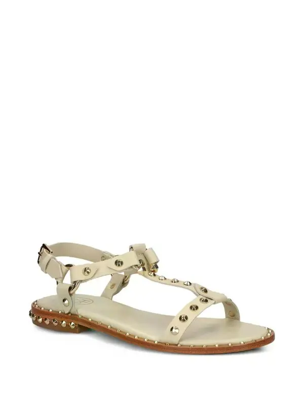 Ash Patsy Studded Sandals - Neutrals