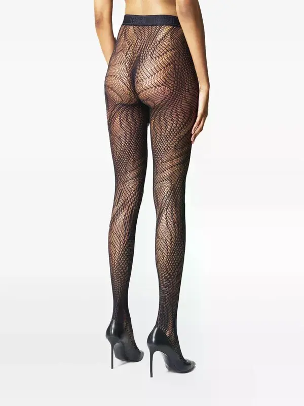 Wolford Snake Net Tights