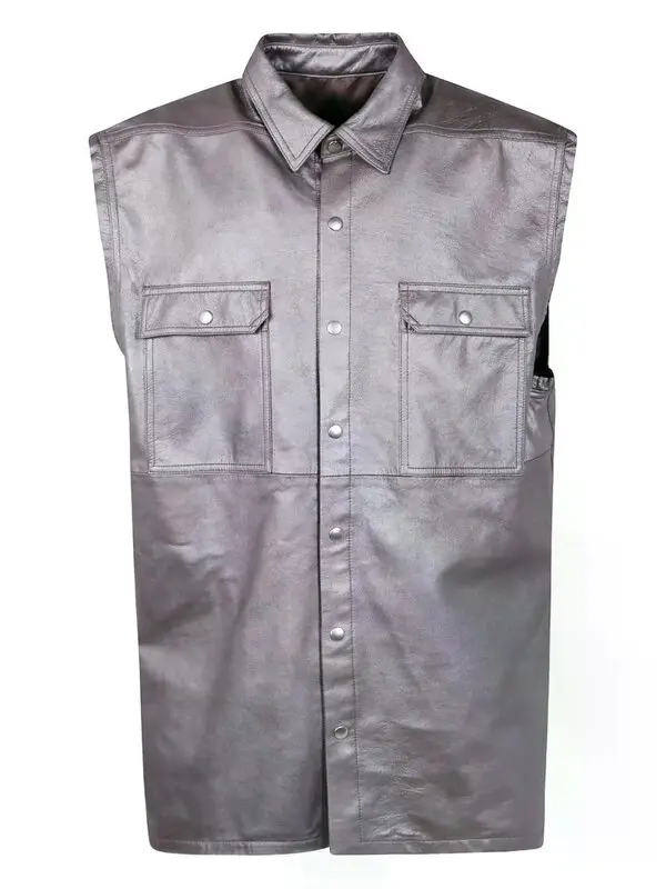 Rick Owens Jumbo Waistcoat - Grey