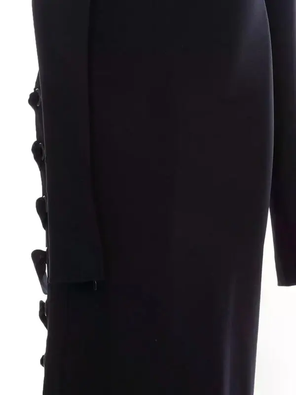 Balenciaga High-neck Midi Dress