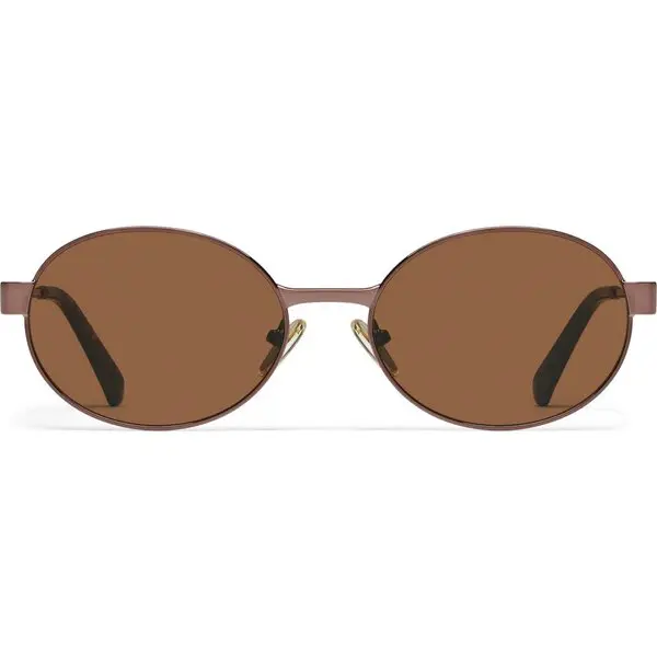 Quay Anyways 56mm Round Sunglasses