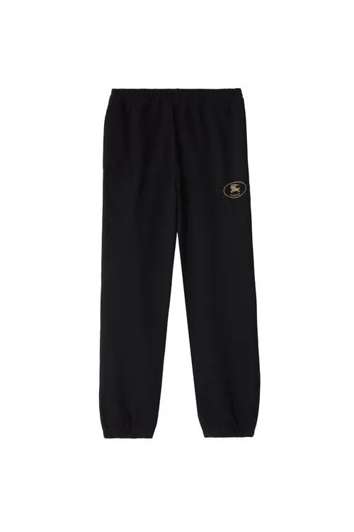Burberry Knight Stamp Cotton Jogging Pants