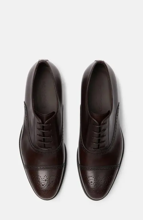 SCAROSSO Silvio Half Brogue Oxfords