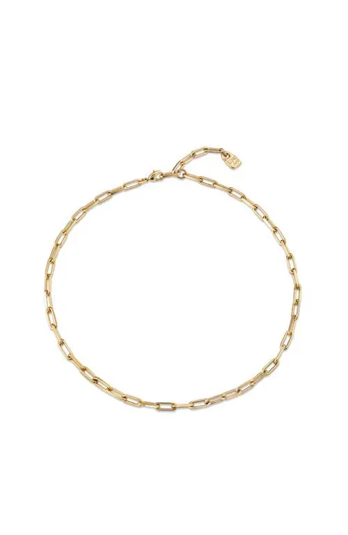 UNODE50 Mini Linkline Chain Necklace - Gold