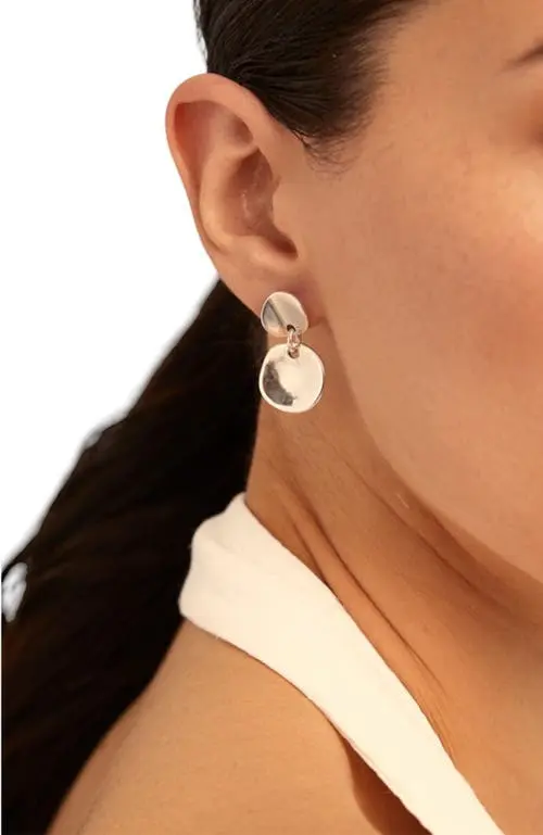 UNODE50 Sterling-plated Irregular Earrings