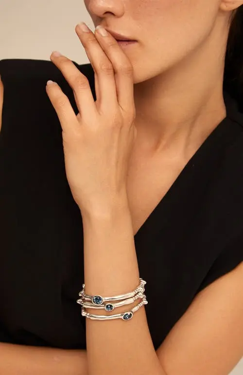 UNODE50 Azul Trinity Beaded Bracelet
