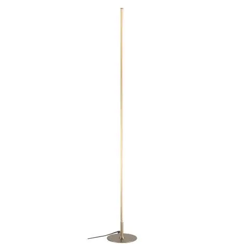JONATHAN Y Iris 59.5" Led Integrated Floor Lamp - Gold