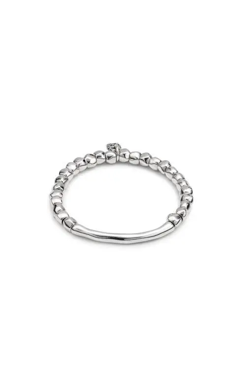 UNODE50 Tubo Bracelet - Silver