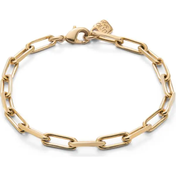 UNODE50 Cable Chain Bracelet - Gold