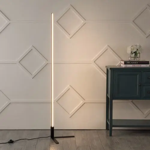 JONATHAN Y Potts 60.5" Modern Contemporary Aluminum/iron Integrated Led Post Floor Lamp