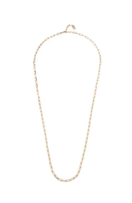 UNODE50 Linkline Chain Charm Necklace - Gold