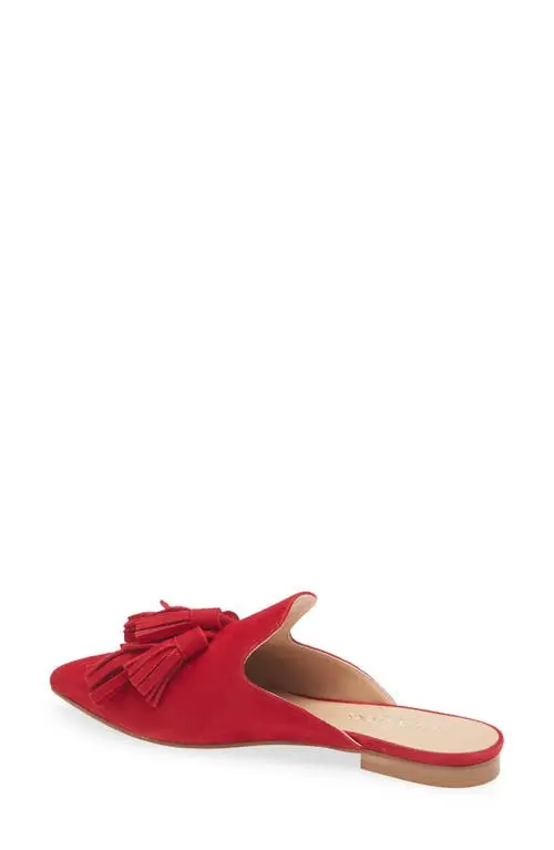 BELLS & BECKS Mirella Pointy Toe Tassel Mule