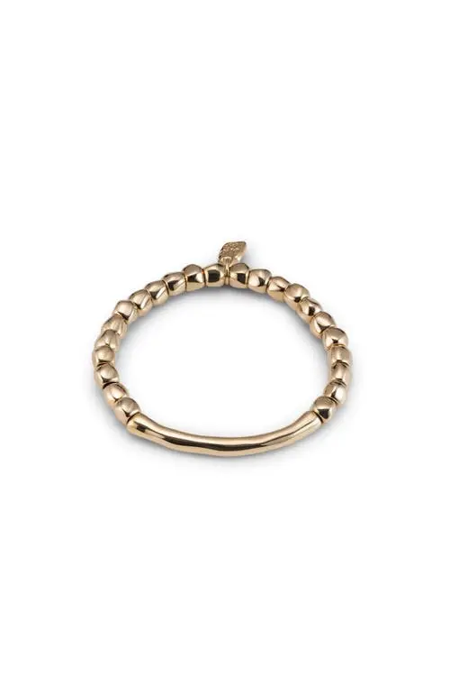 UNODE50 Tubo Bracelet - Gold