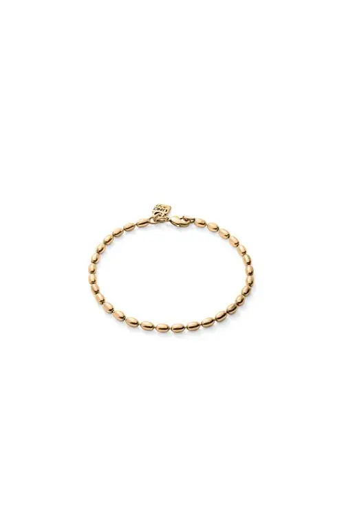 UNODE50 Oval Loop Bracelet - Gold