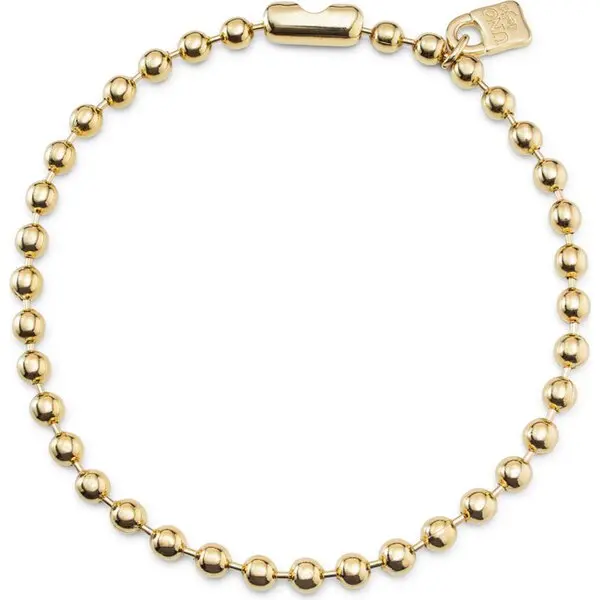 UNODE50 Spherical Beaded Necklace - Gold