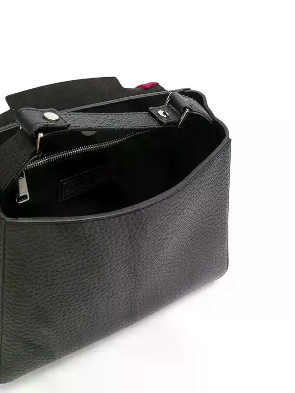 Orciani Shoulder Bag With Velvet Stitch