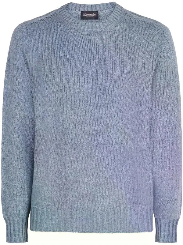 DRUMOHR Cotton Jumper - Blue