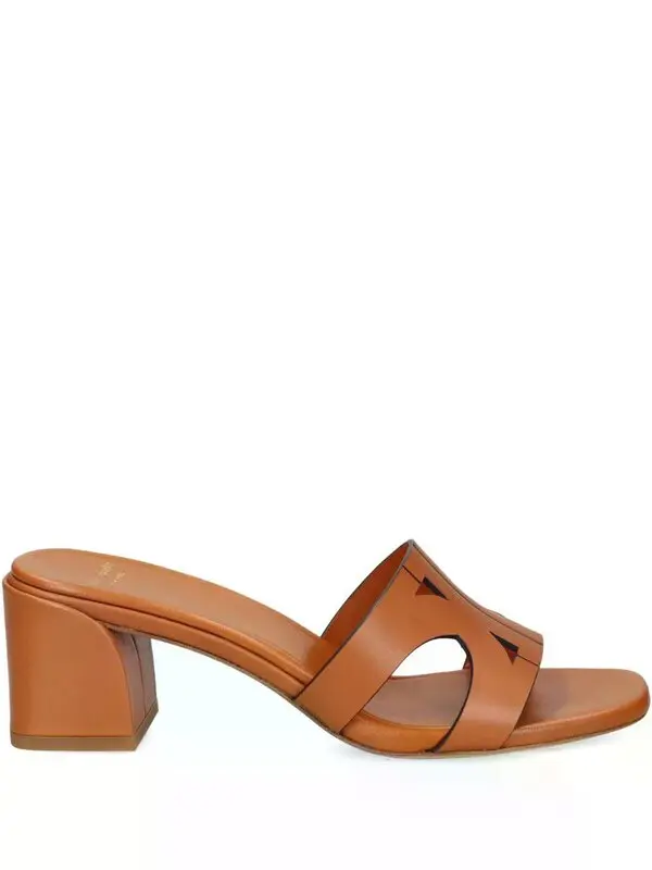 Kate Spade New York 60mm Double K Mules - Brown