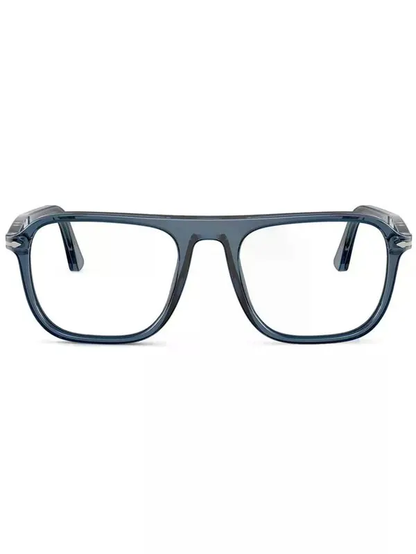 Persol Oversized Frame Eyeglasses - Blue
