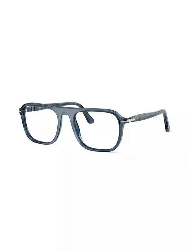 Persol Oversized Frame Eyeglasses - Blue