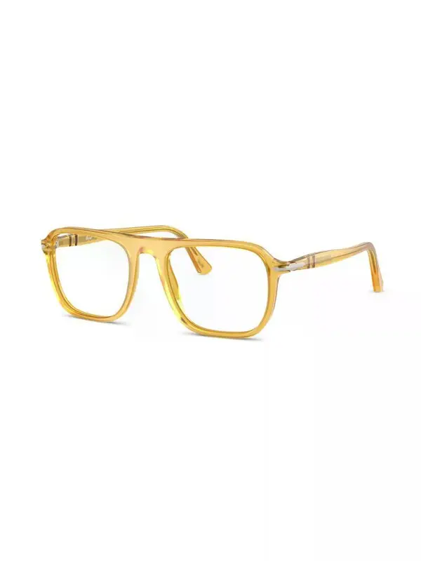 Persol Oversized Eyeglasses - Yellow